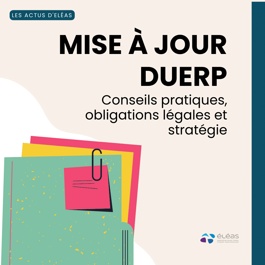 Actualisation DUERP : mettez à jour votre document unique
